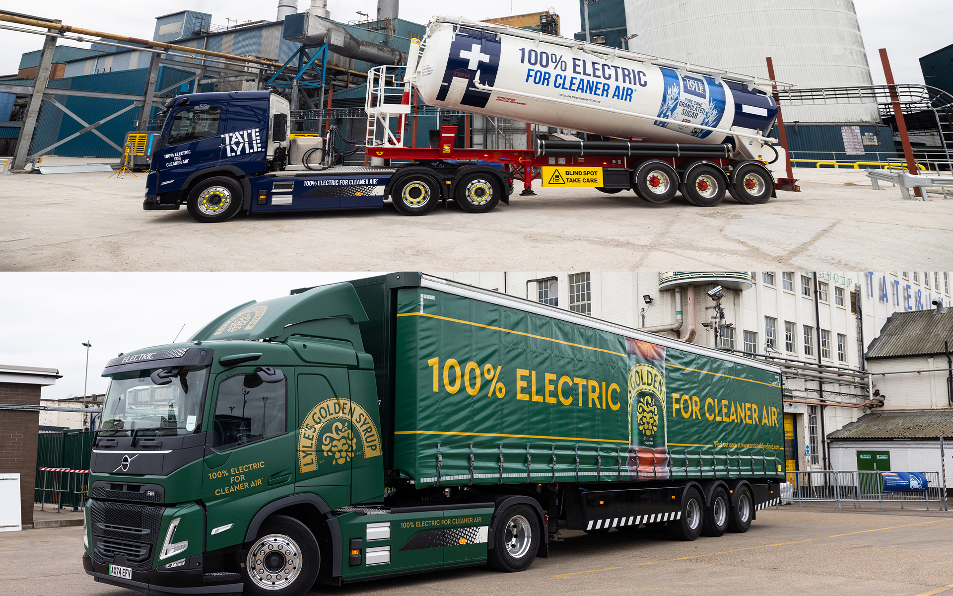 Tate & Lyle Sugars Adds Two Fully Electric Trucks to Operations | ASR Group